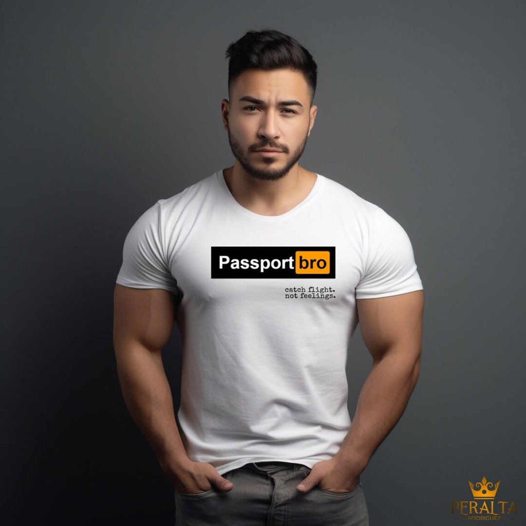 Passport Bro Mens Tshirt Passport Bro Tshirt Mens Tshirt Passport
