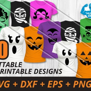 Halloween SVG Bundle Cricut Svg Dxf Png Eps Pumpkin, Frankenstein ...