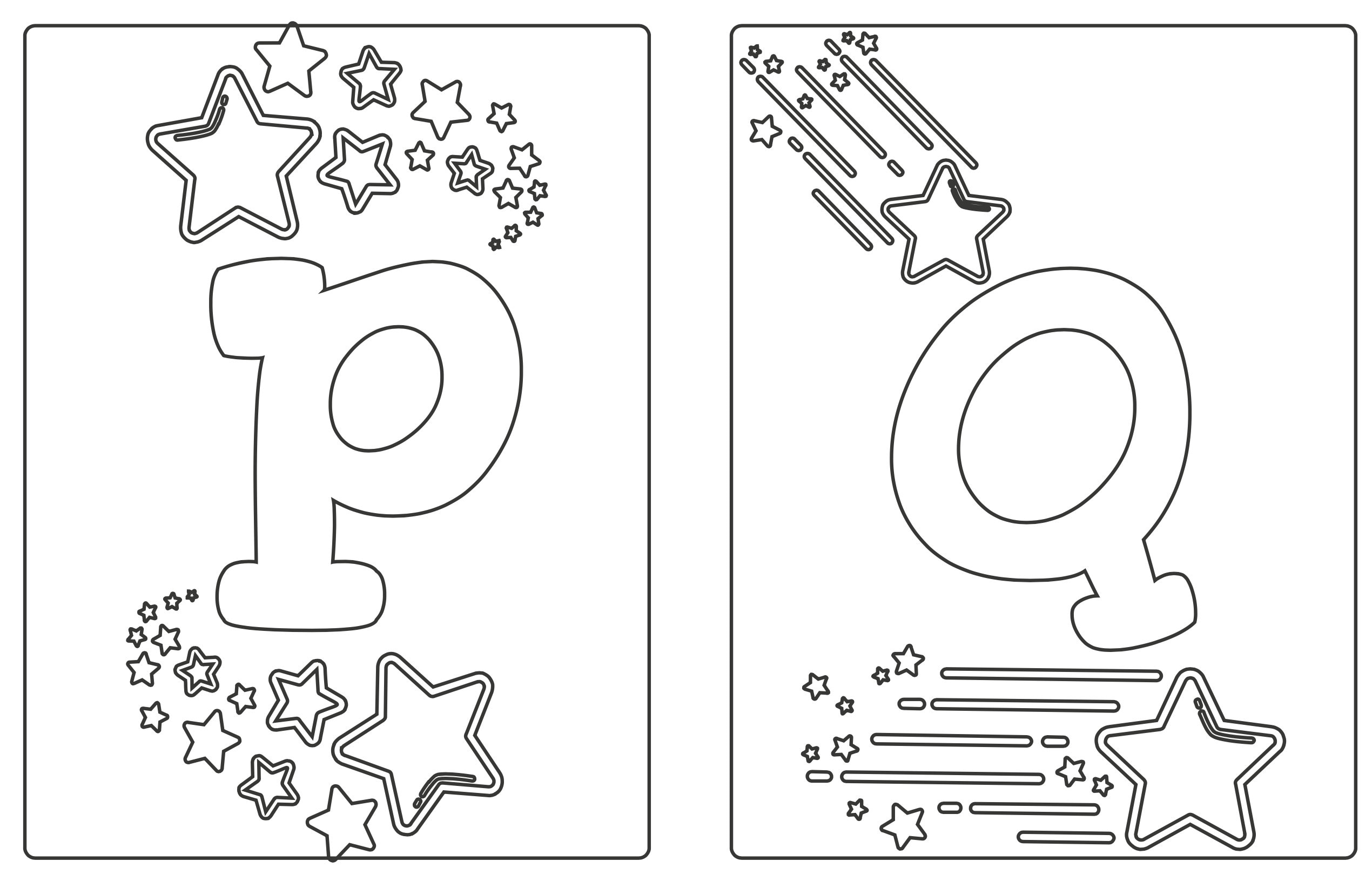 ABC 26 Coloring Pages for Kids. - Etsy