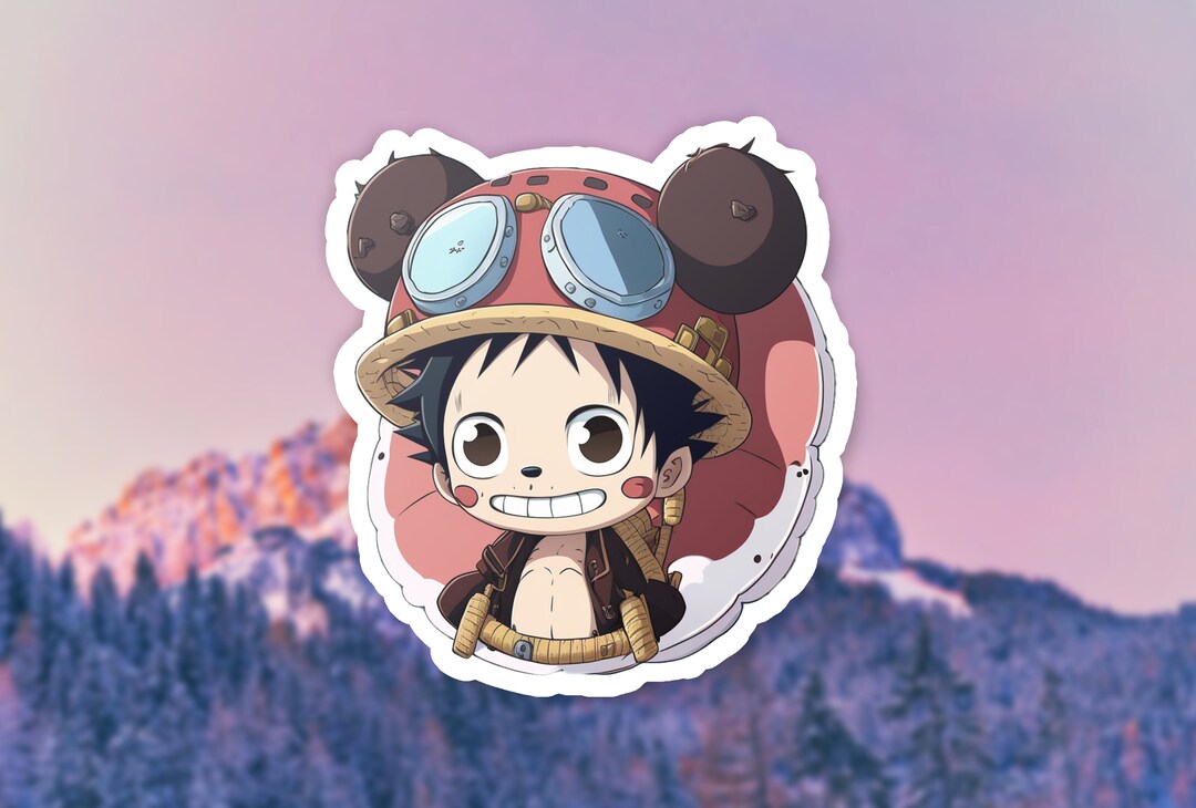 Panda D. Luffy, Straw Hat Pirates Variant, Panda, Explorer, Die-cut ...