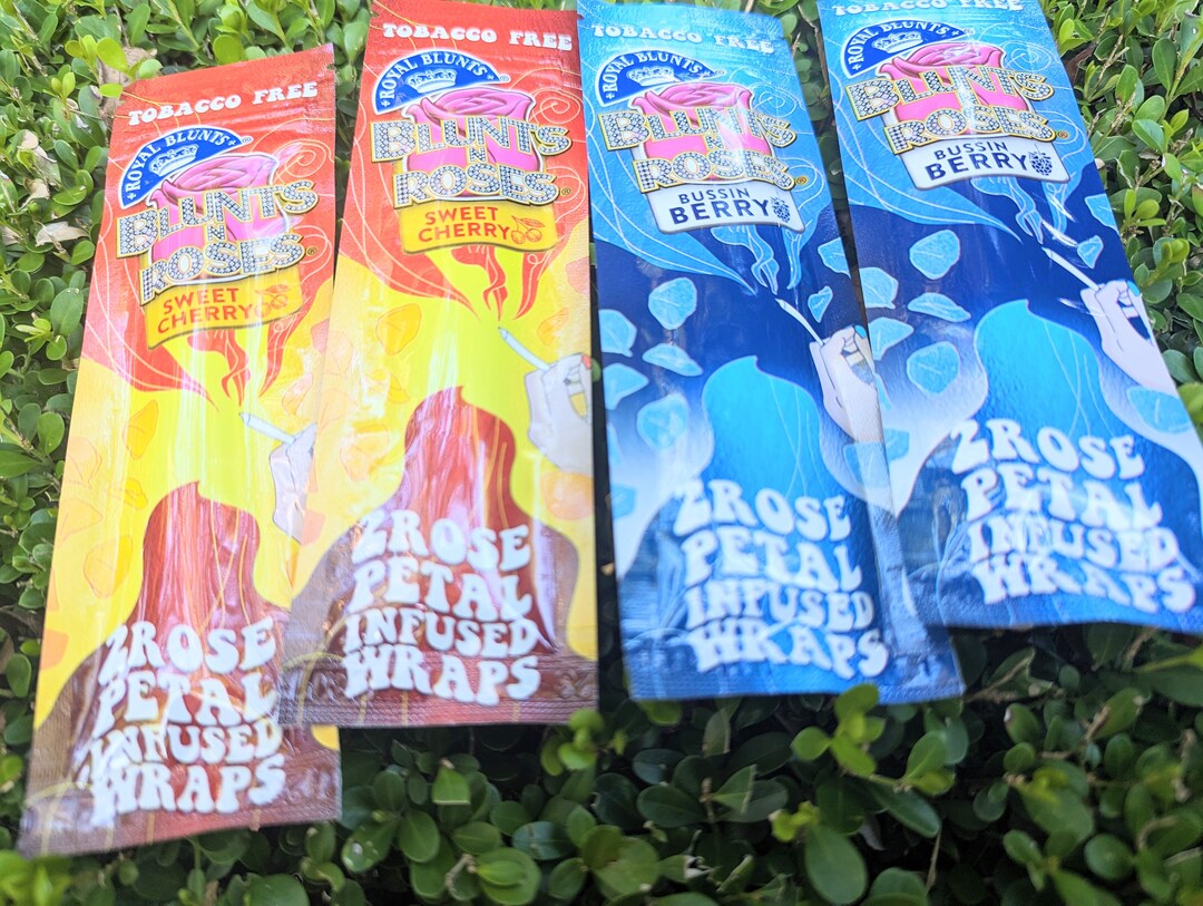 Royal Blunts | Rose Petal Blunts N Roses Wraps - Etsy