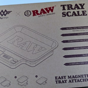 RAW X MY WEIGH Tray Scale - Etsy
