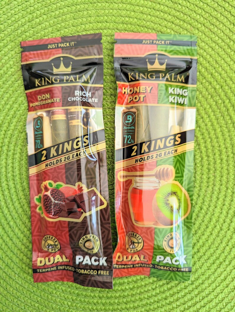 2 King Honey Kiwi AND Pomegranate Chocolate Dual Pack KING - Etsy