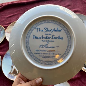 Lot 10 Perillo Collector Plates Pride of the American Indians - Etsy