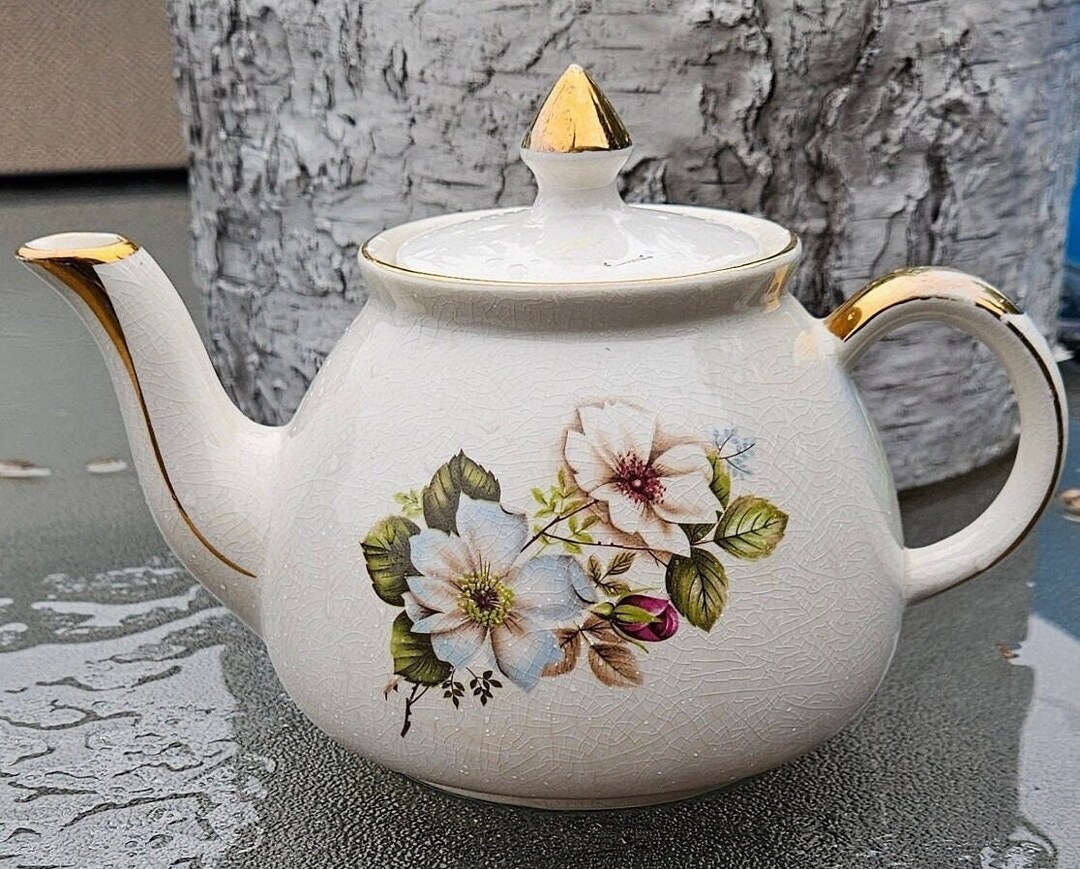 Gibson's Staffordshire England Teapot 1950s - Etsy