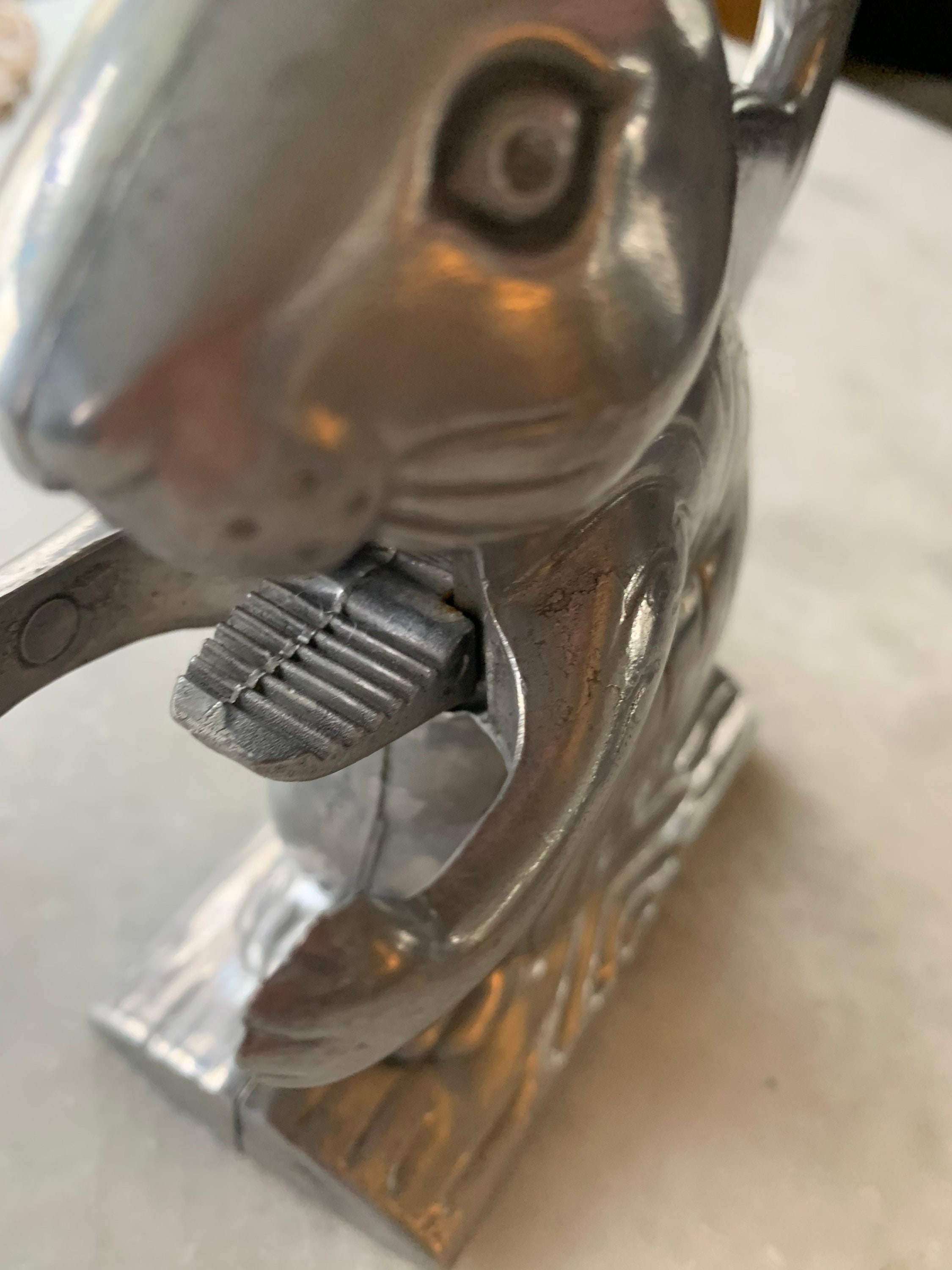 Vintage, Nutty, Cast Aluminum, Squirrel Nutcracker, Pre-owned, in ...