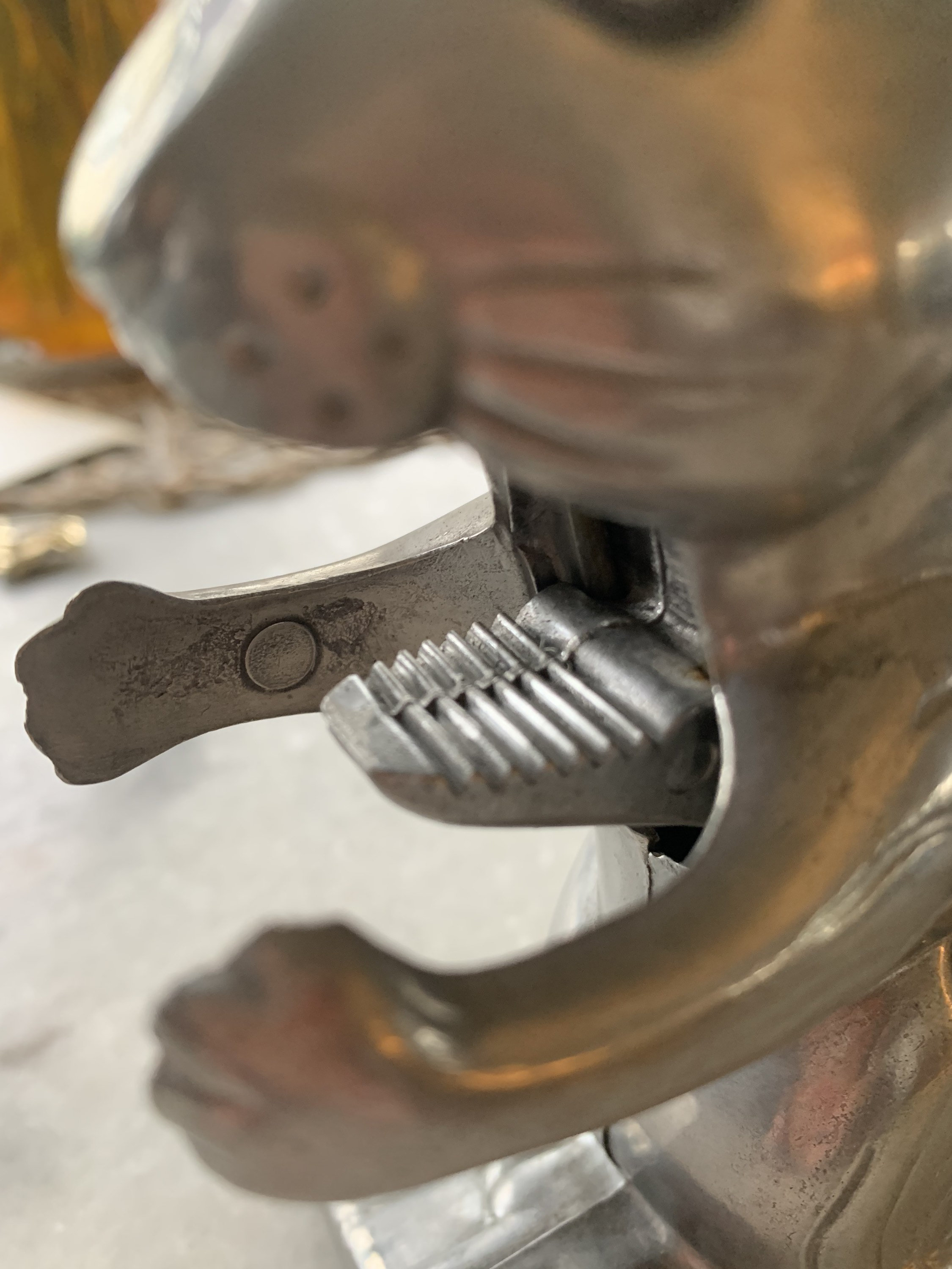 Vintage, Nutty, Cast Aluminum, Squirrel Nutcracker, Pre-owned, in ...