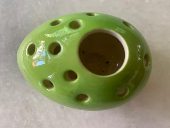 Vintage Green Mid-century 1967 Goebel German Flower Frog - Etsy