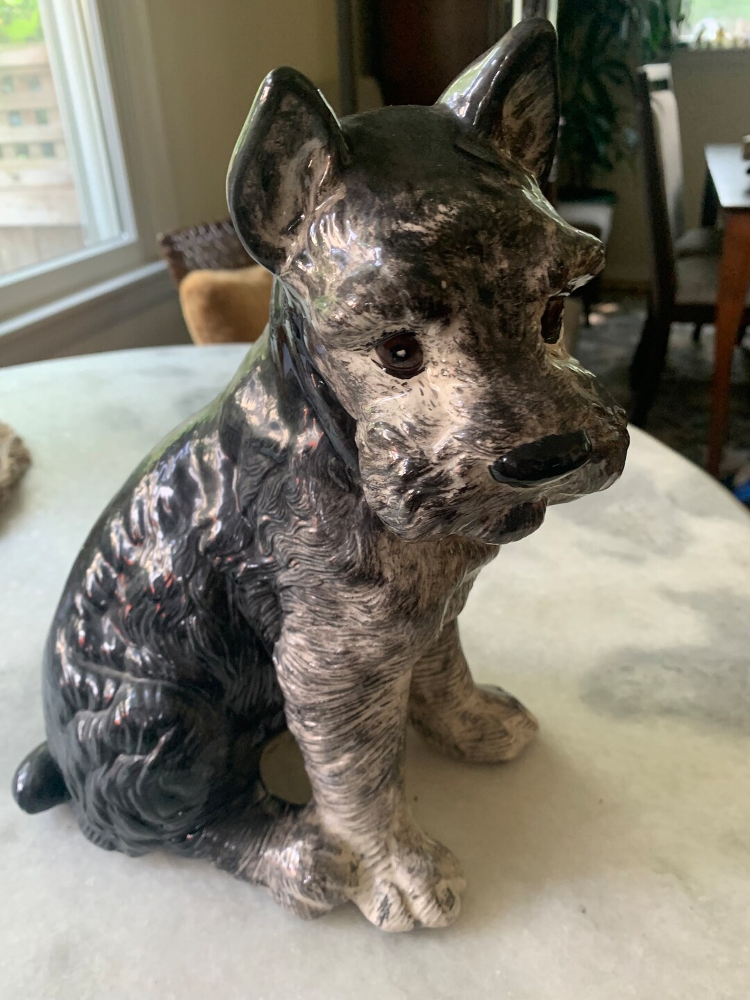Vintage, Large, Ceramic, Schnauzer, 1979, Pre-owned - Etsy