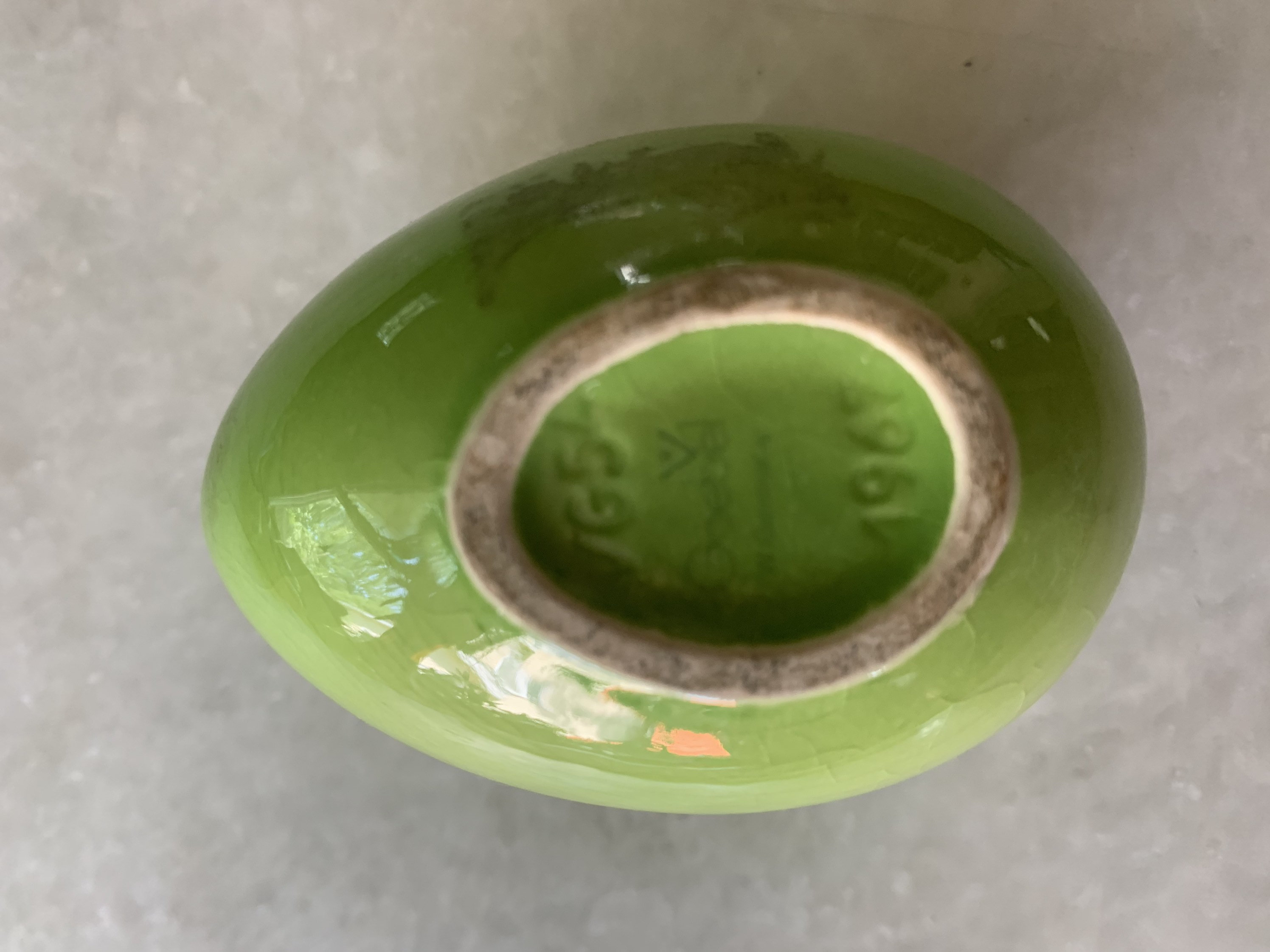 Vintage, Green, Mid-century, 1967 Goebel, German Flower Frog - Etsy