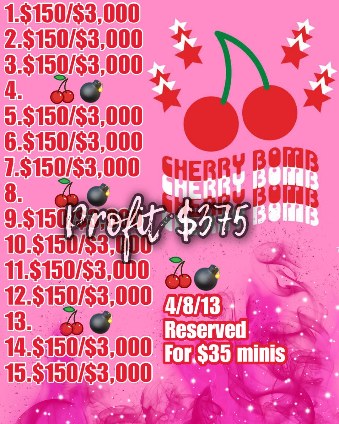 3K Mini Game Bingo Board - Etsy