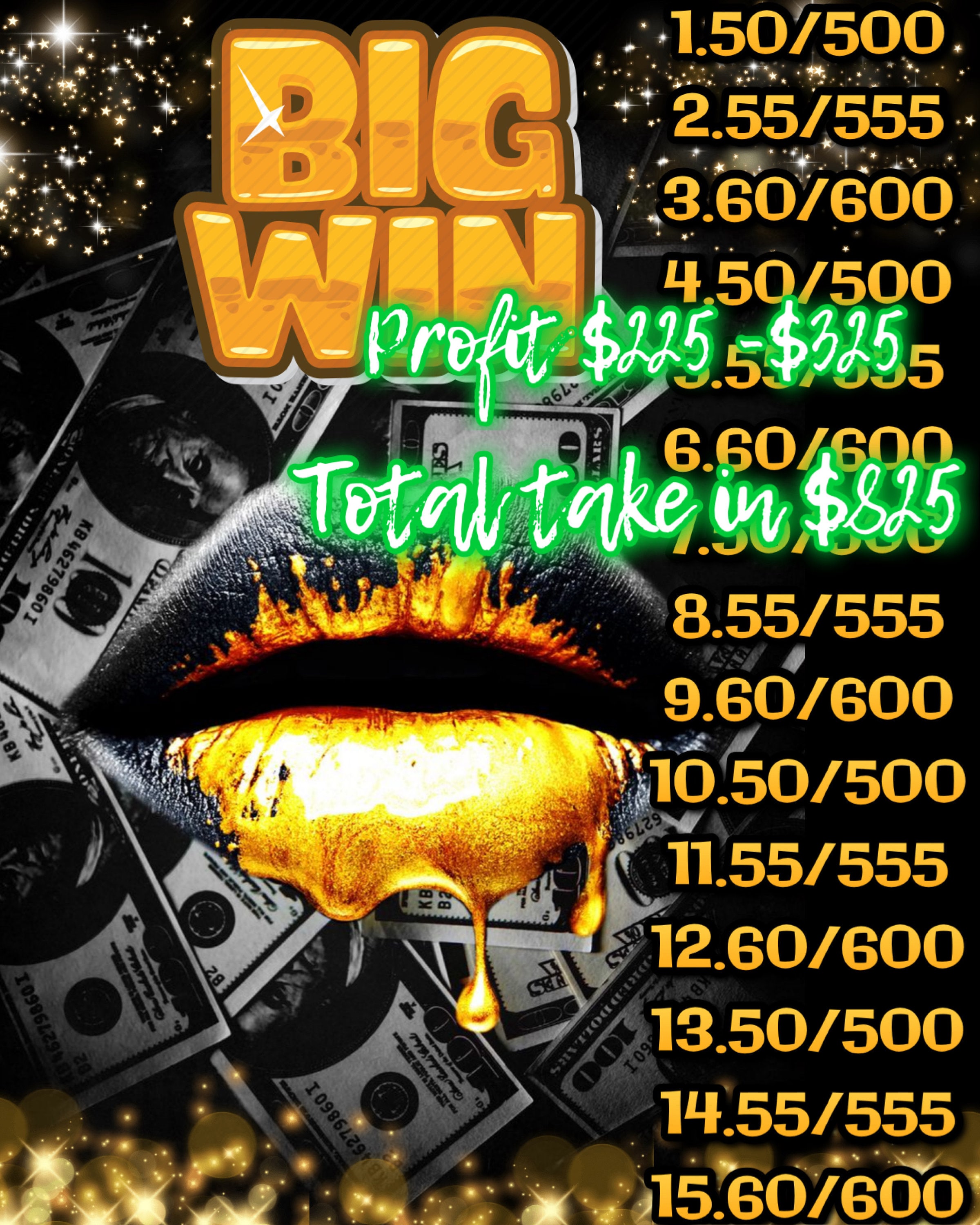 PYP Big Win Bingo Board - Etsy