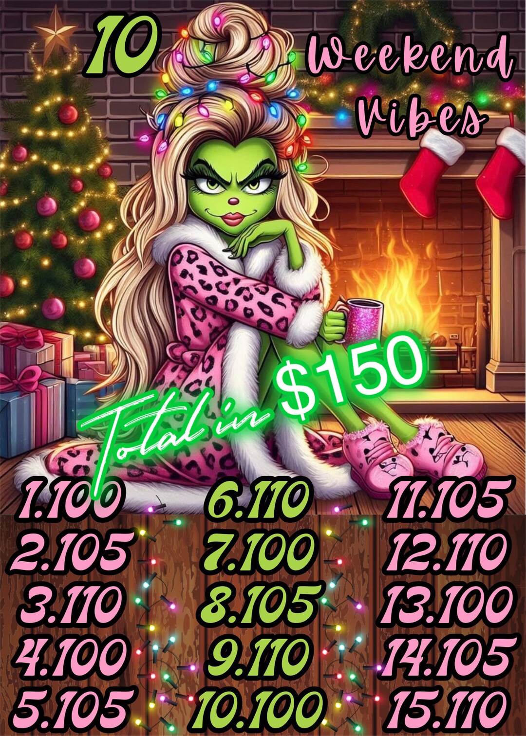 Grumpy Girly 10 Pyp Bingo Board - Etsy