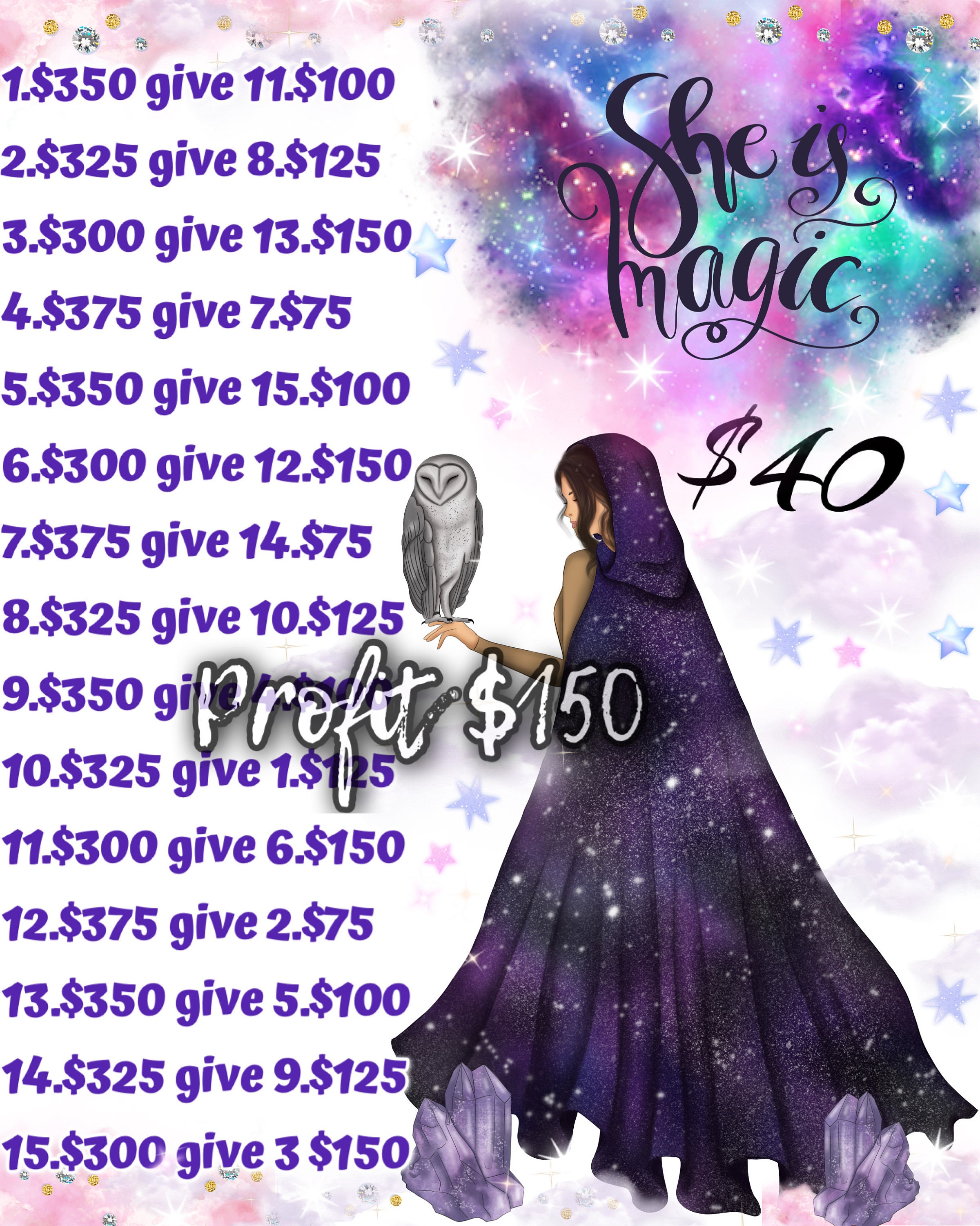 Multi-winner Bingo Board - Etsy