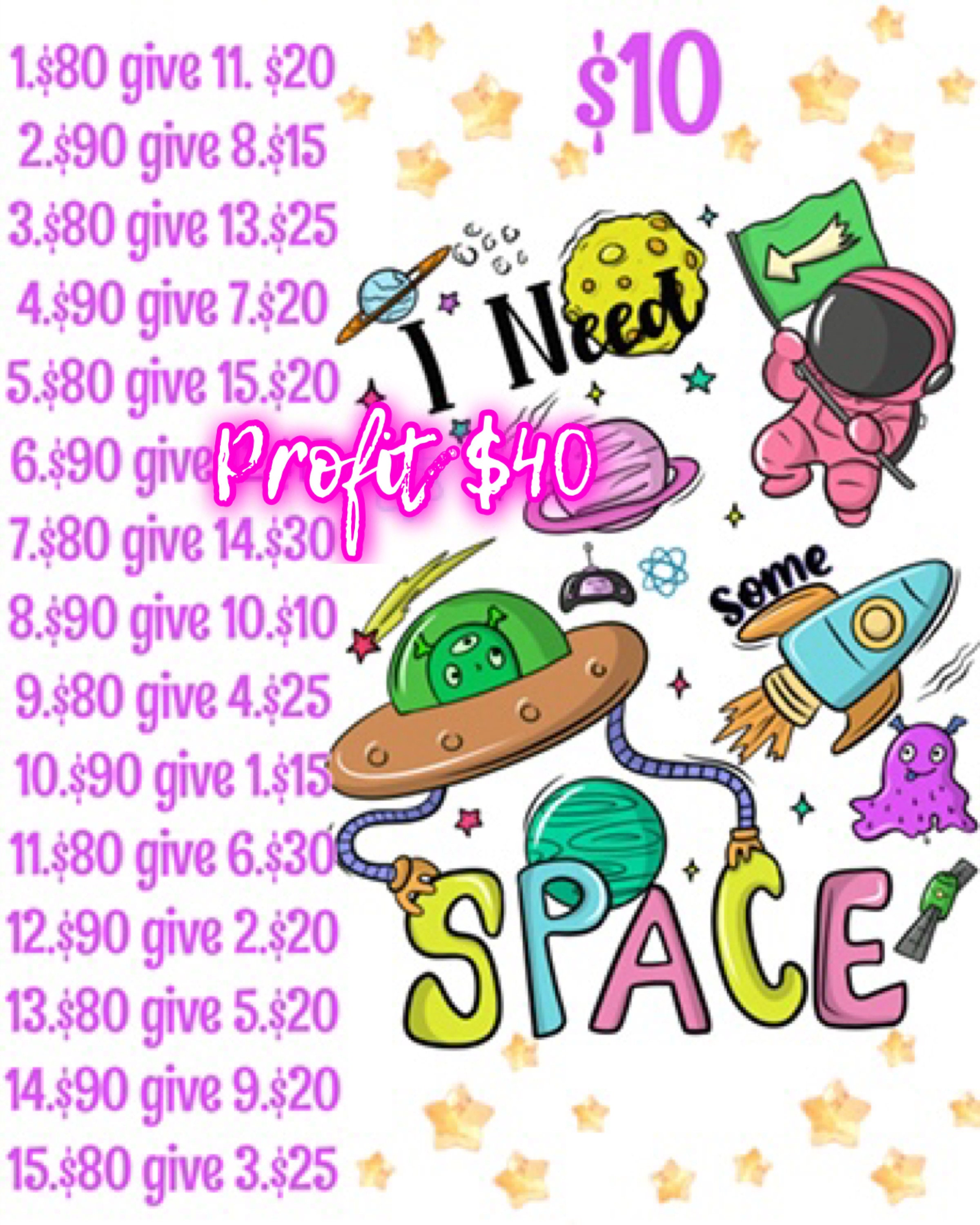 Multi Winner Space Bingo Board - Etsy