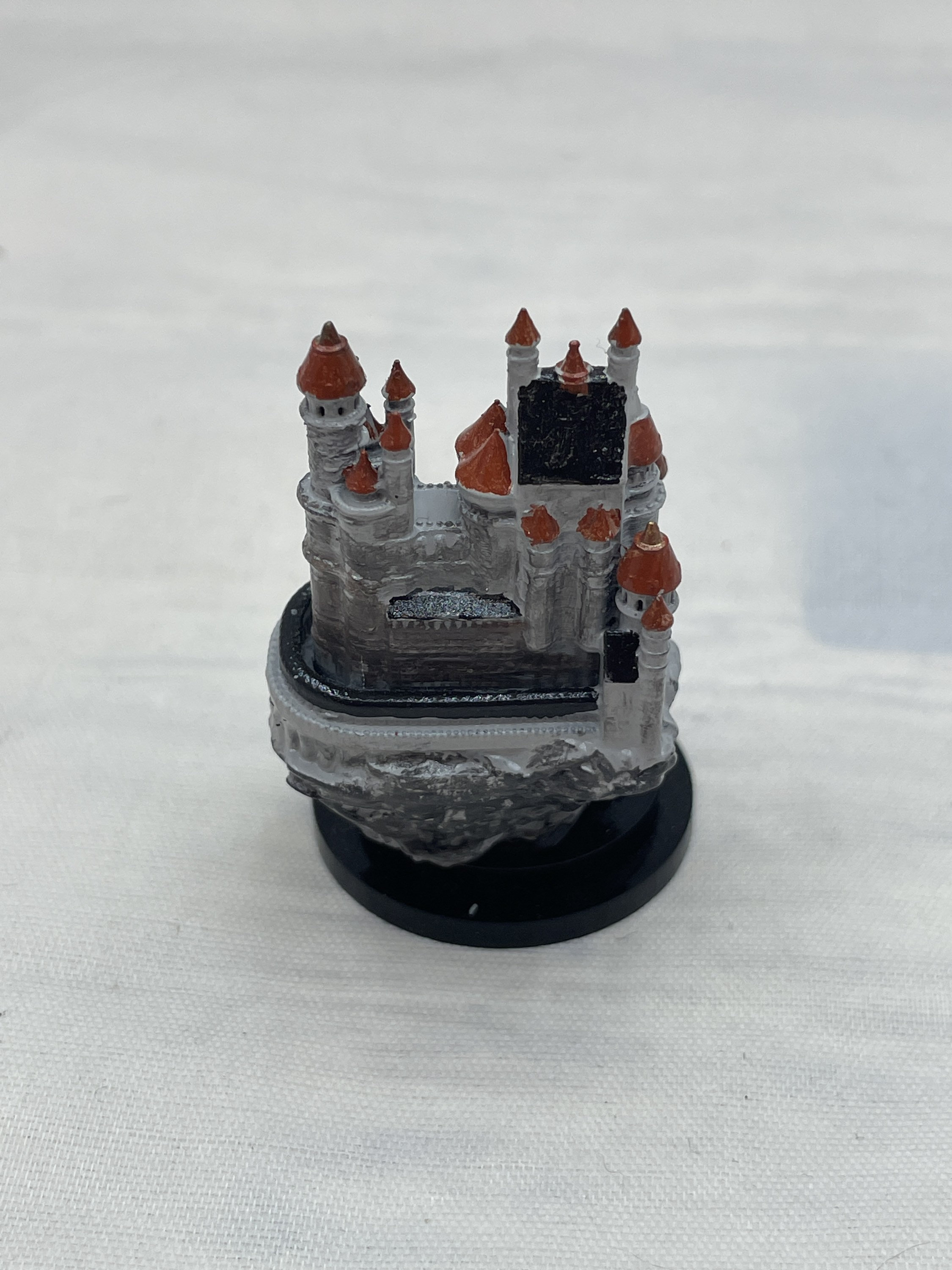 Miniature Medieval Castle Figurine Resin, Hand Painted - Etsy
