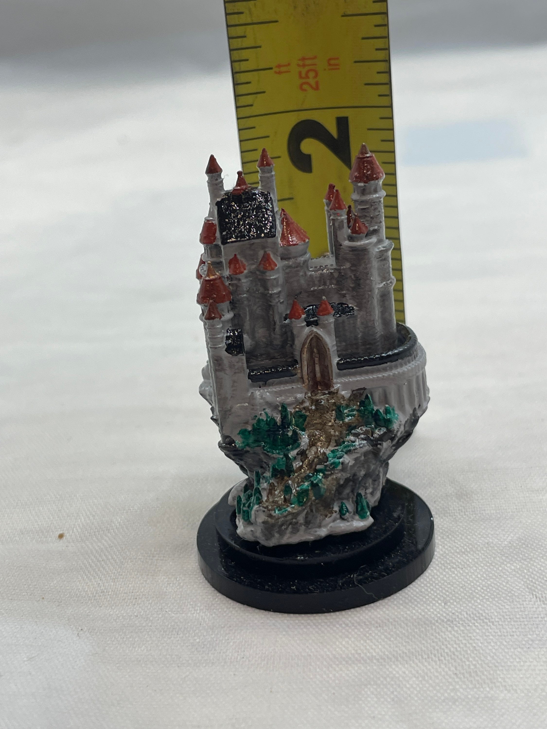 Miniature Medieval Castle Figurine Resin, Hand Painted - Etsy