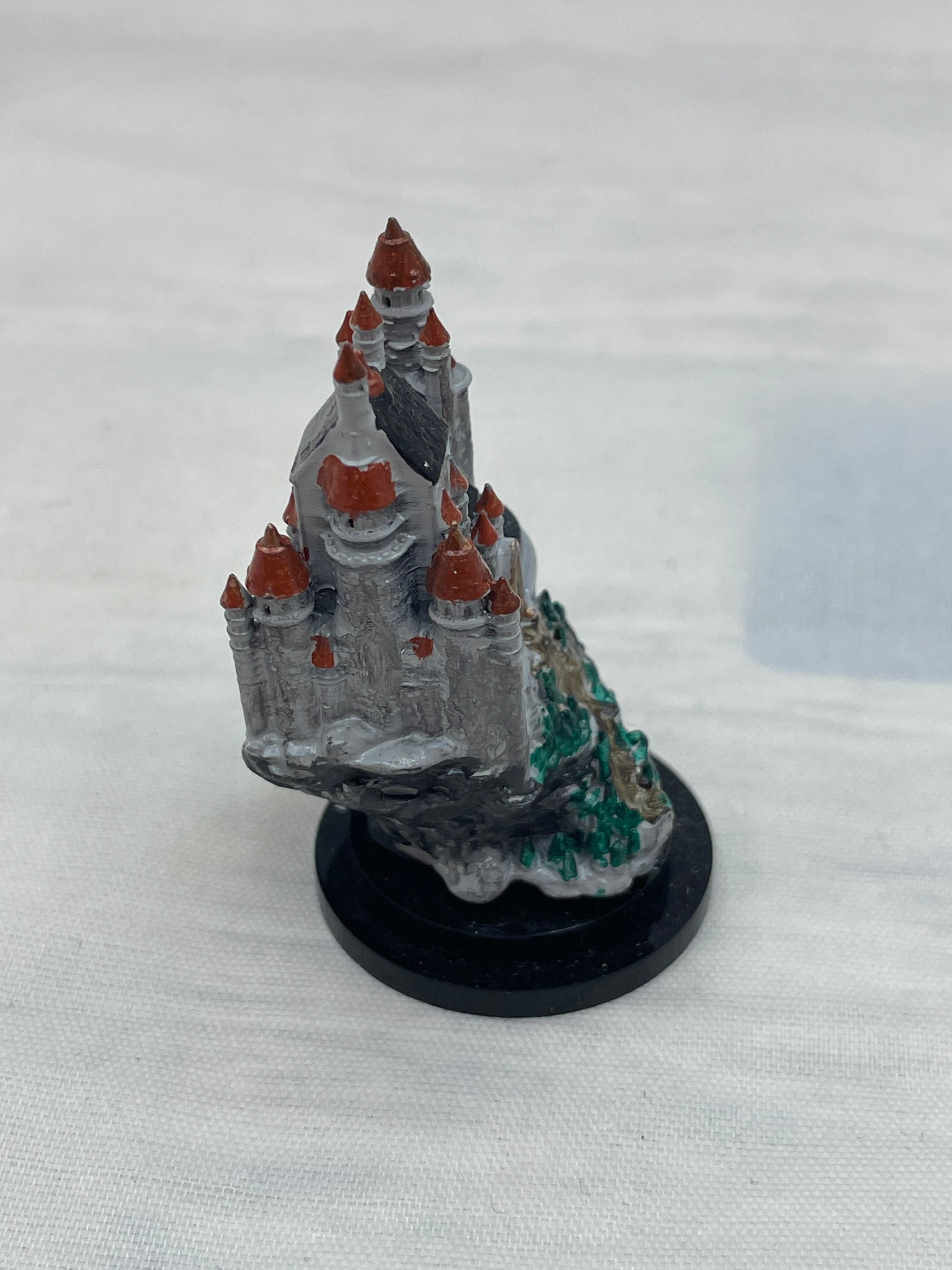 Miniature Medieval Castle Figurine Resin, Hand Painted - Etsy