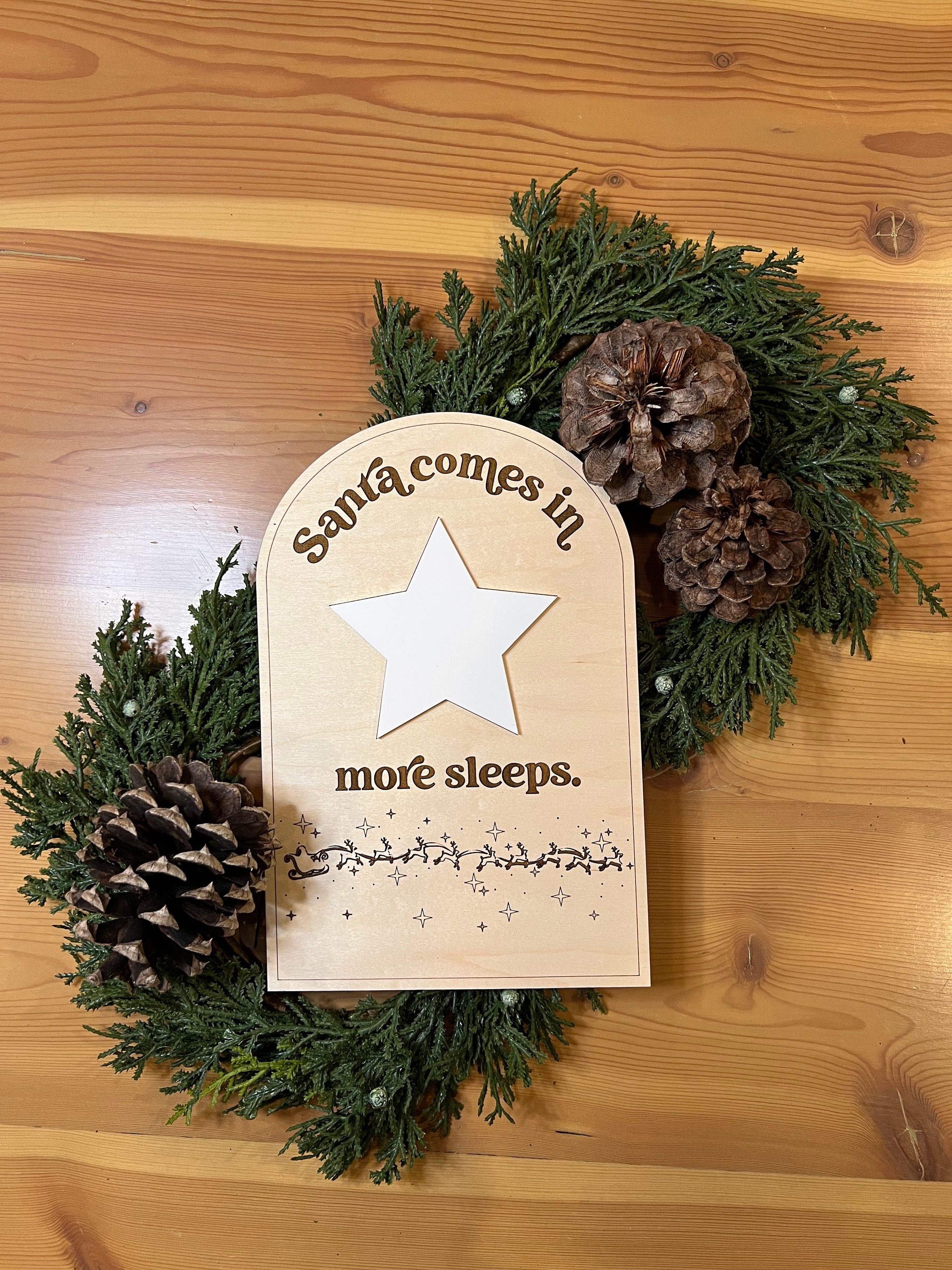 Christmas Countdown Bundle - SVG - Laser File - 3 Styles - Etsy