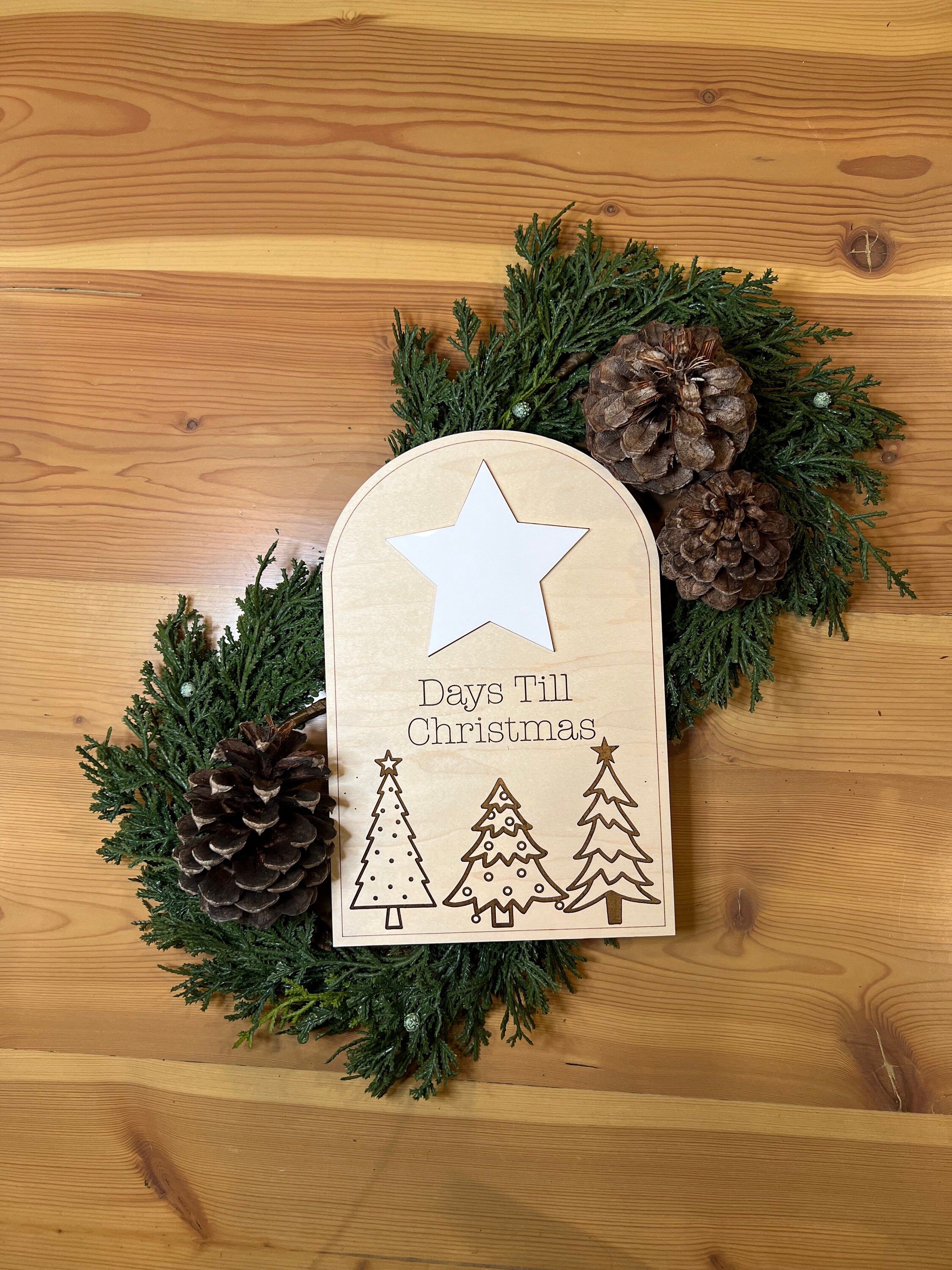 Christmas Countdown Bundle - SVG - Laser File - 3 Styles - Etsy