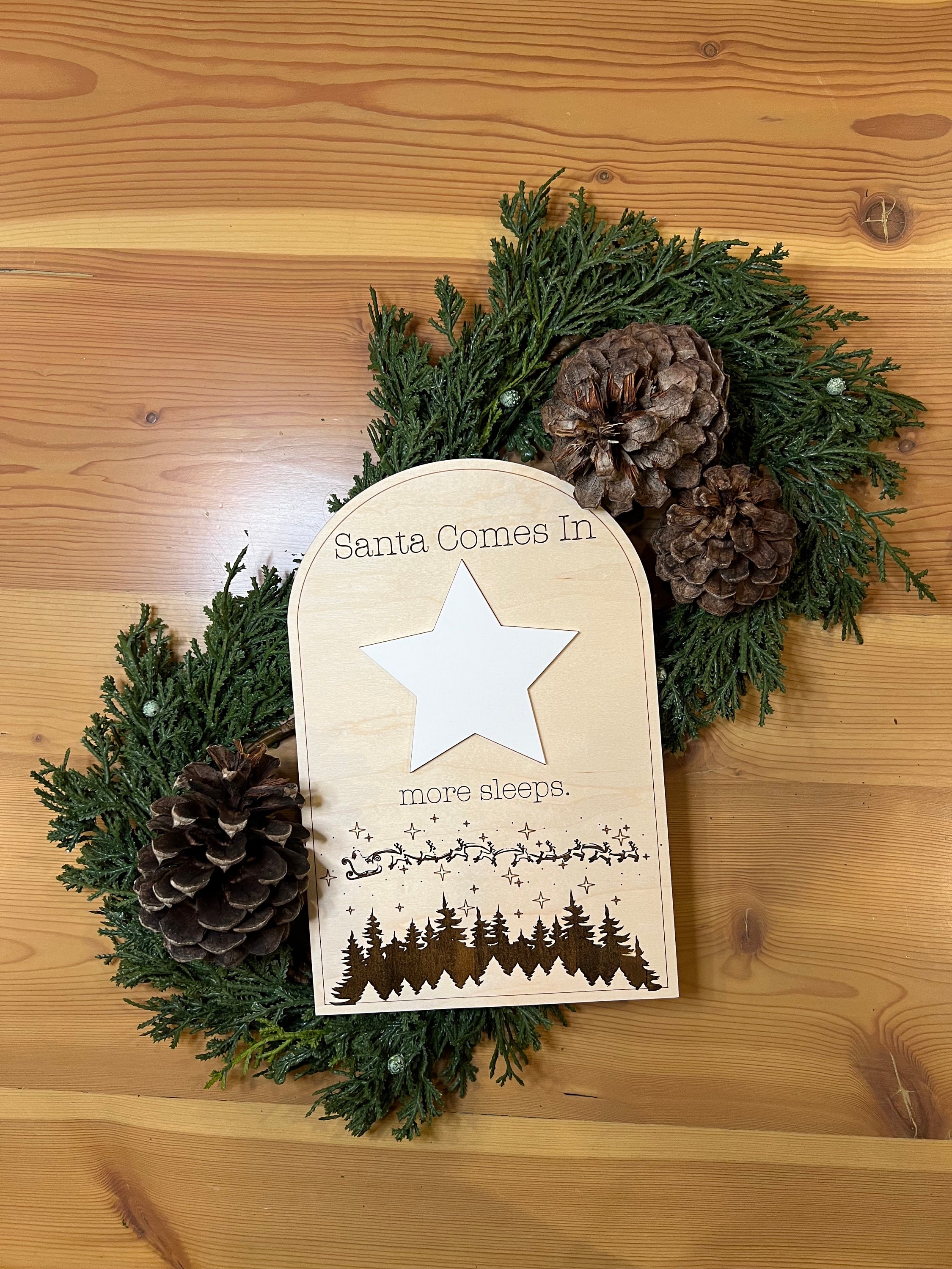 Christmas Countdown Bundle - SVG - Laser File - 3 Styles - Etsy