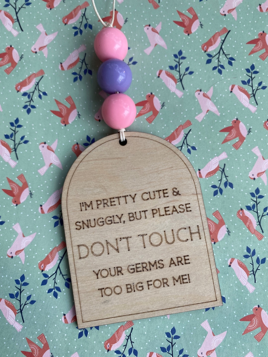 Dont Touch Baby Sign, Newborn Gift, Car Seat Sign, Boho, Safe Baby ...