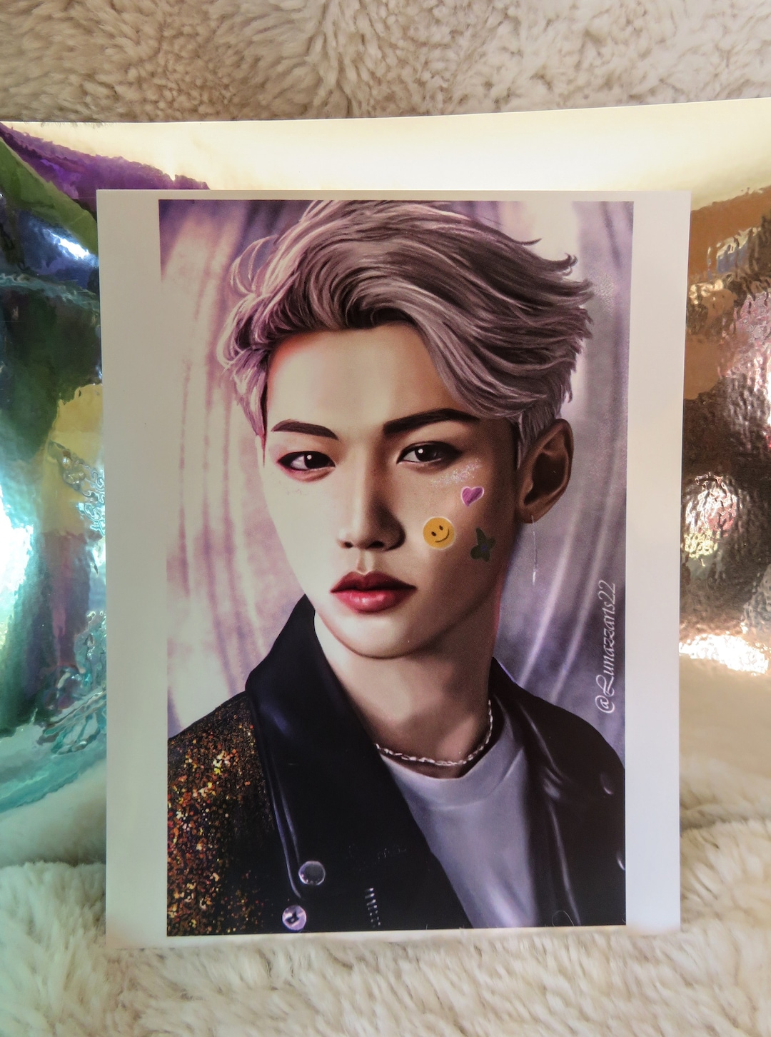 Felix SKZ | Emoji Stickers| Fanart Postcard - Etsy