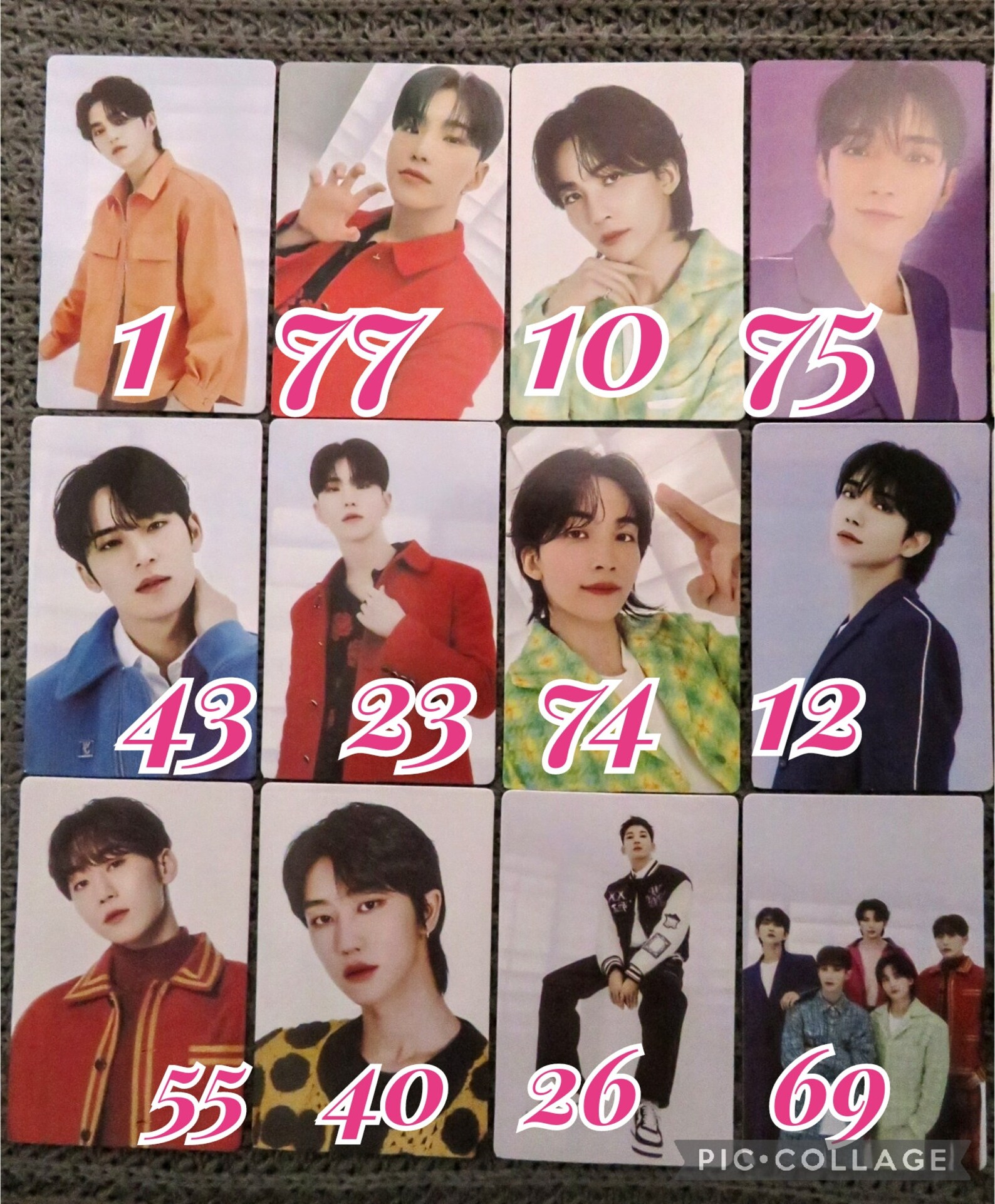 Seventeen *OFFICIAL* FOLLOW Photocards - Etsy