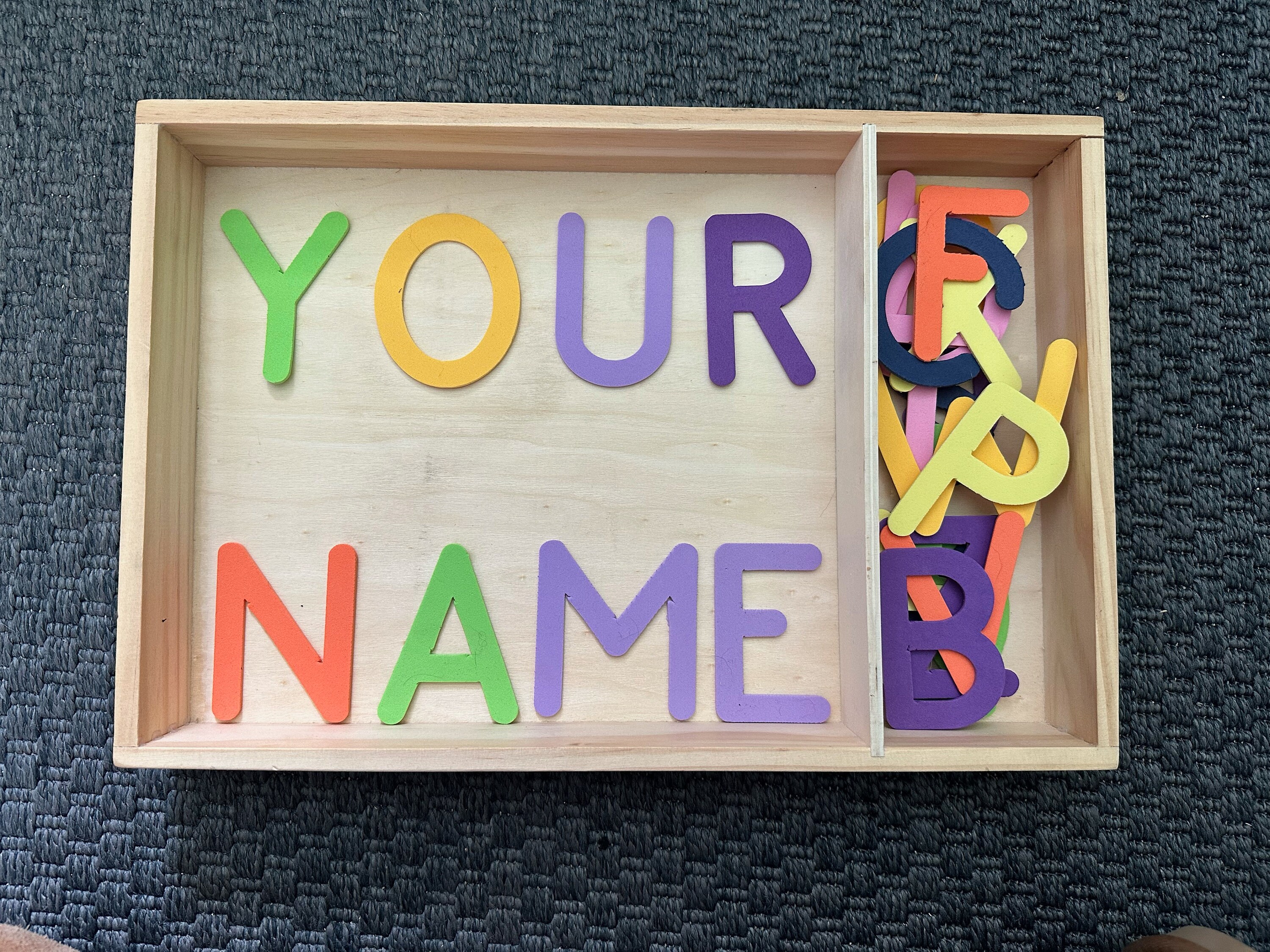 Foam Alphabet, Rainbow Foam Letters, - Etsy