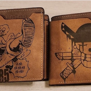 Surprise Anime Custom Wallets - Etsy