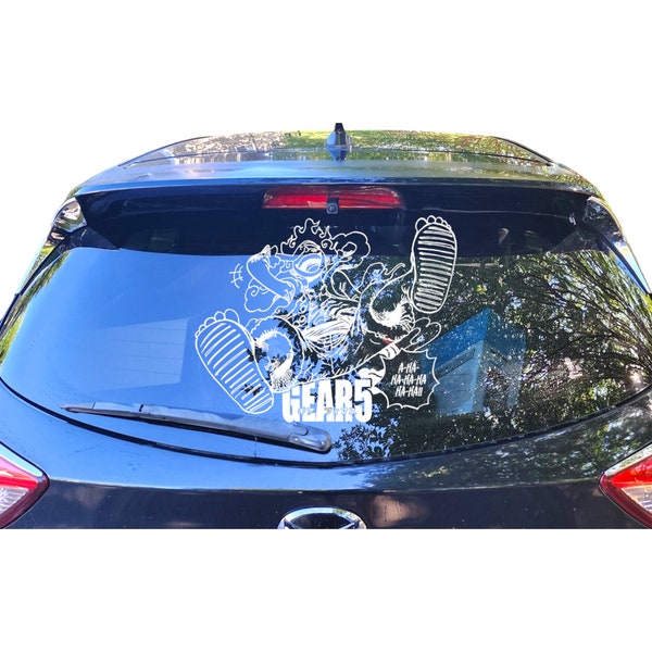 Anime Car Decal - Etsy