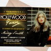 Hollywood Party Invitation Canva Template - Etsy
