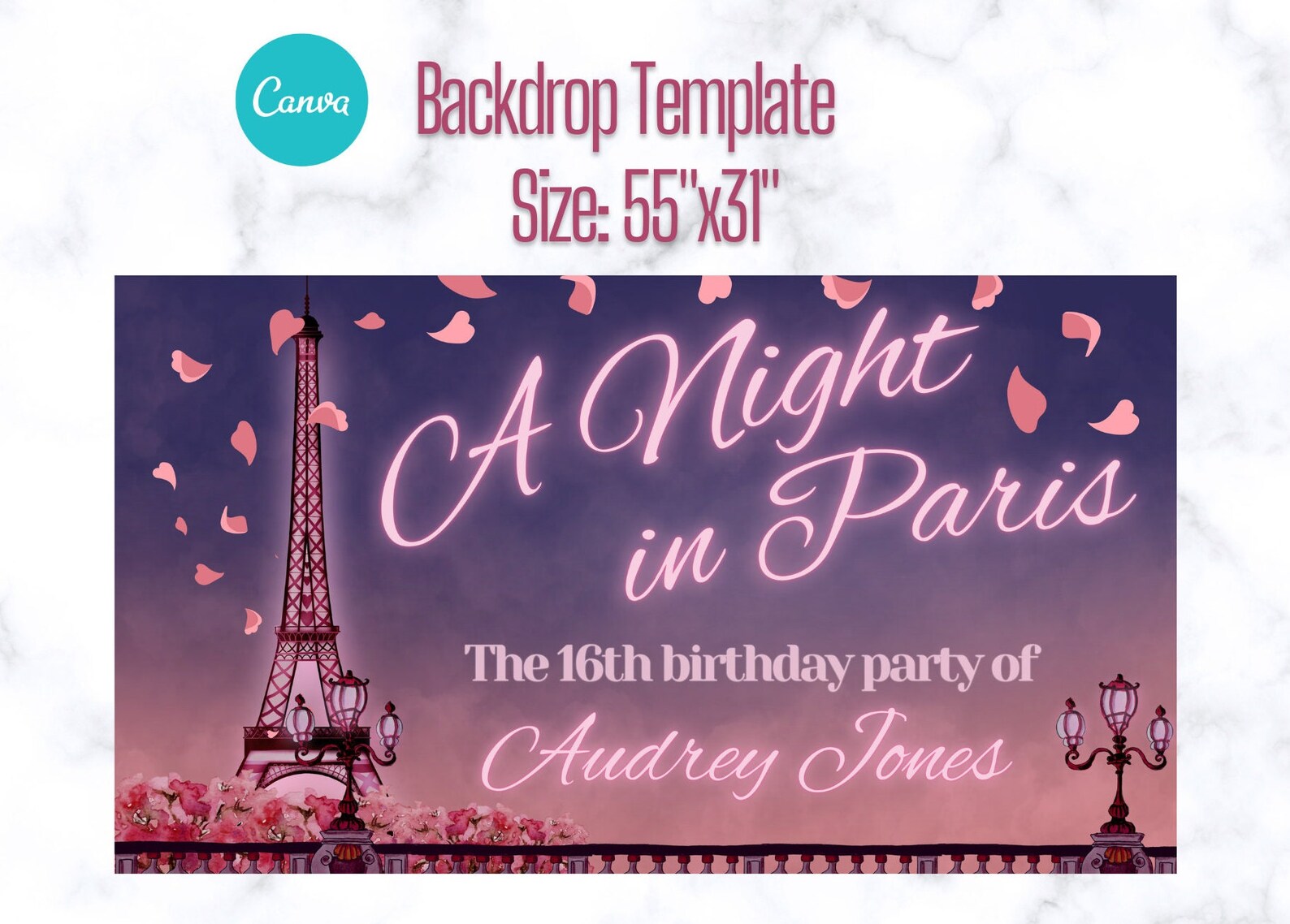 A Night in Paris Ooh La La Madamoiselle Eiffel Tower - Etsy