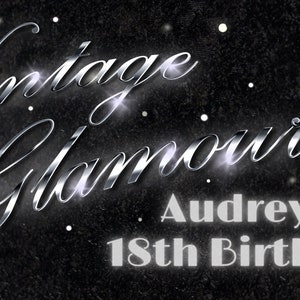 Vintage Glamour - Old Hollywood -glam - Photo Backdrop - Digital ...
