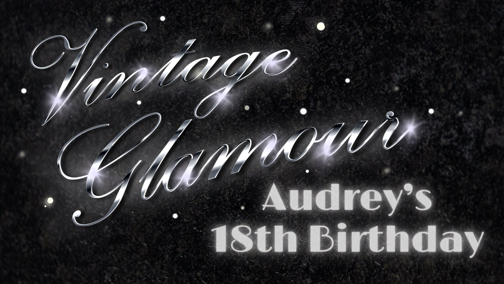 Vintage Glamour - Old Hollywood -glam - Photo Backdrop - Digital ...