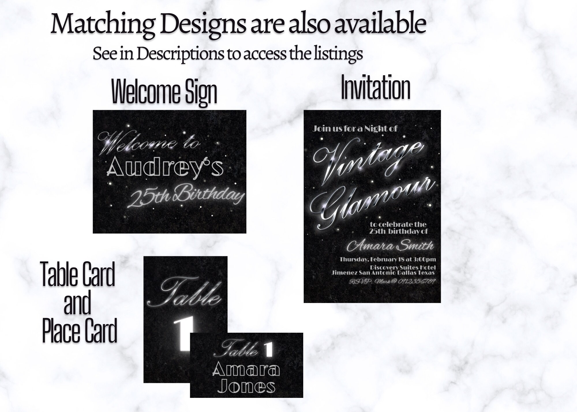 Vintage Glamour Old Hollywood glam Photo Backdrop Digital Backdrop ...