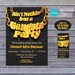 Gangsta Party Hiphop Theme Invitation Canva Template - Etsy