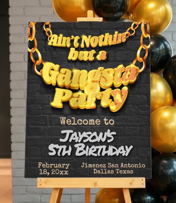 Gangstas Signs