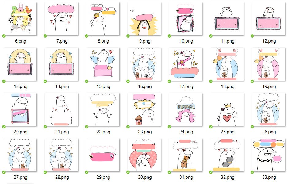 Flork Templates Mother's Day Designs Deformed in Pictures - Etsy UK