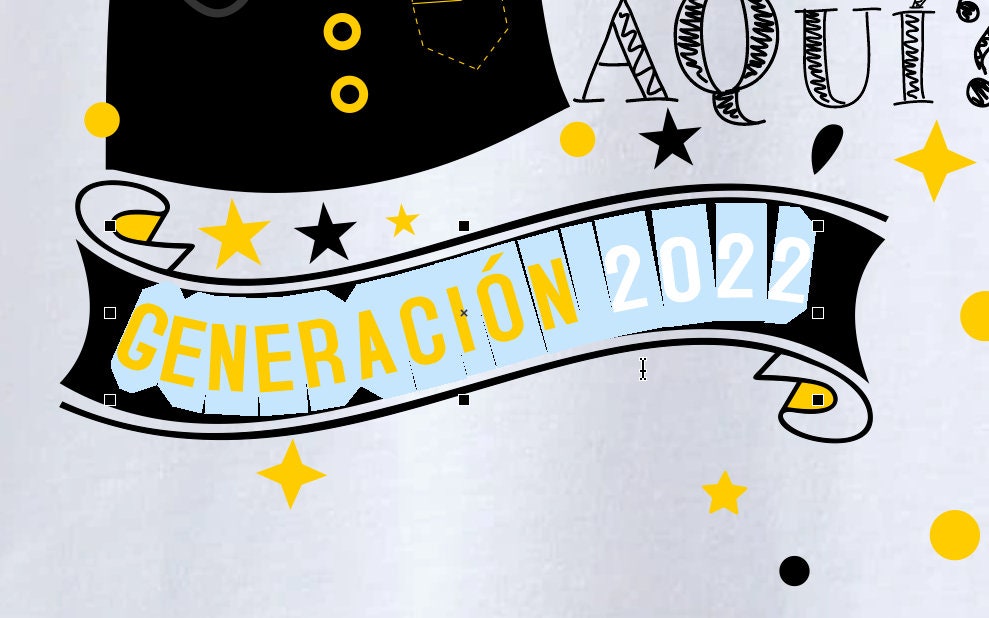 Flork Deformito Graduación Editable - Etsy España