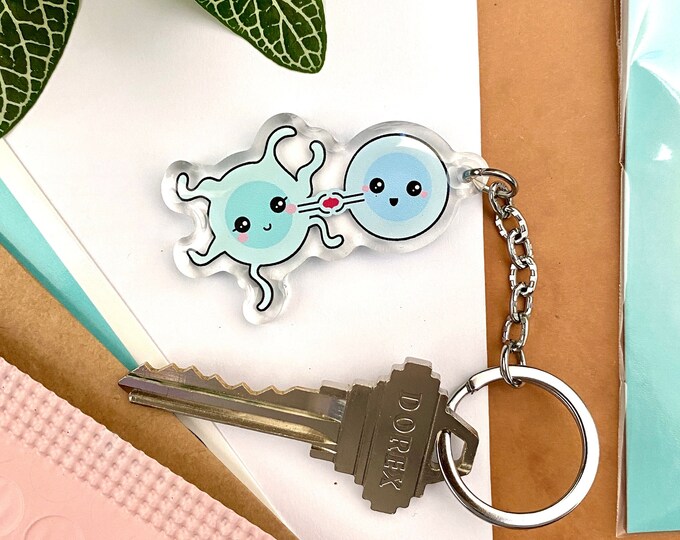 Yeast Cell Keychain, Saccharomyces Cerevisiae, Homebrewing ...