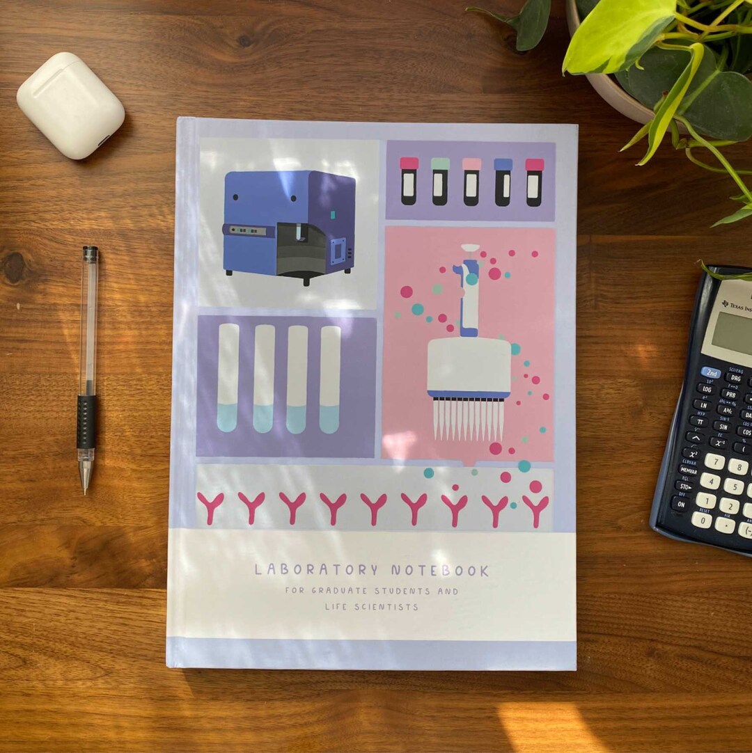 Immunology Laboratory Notebook Cute Lab Book for Research Laboratory ...