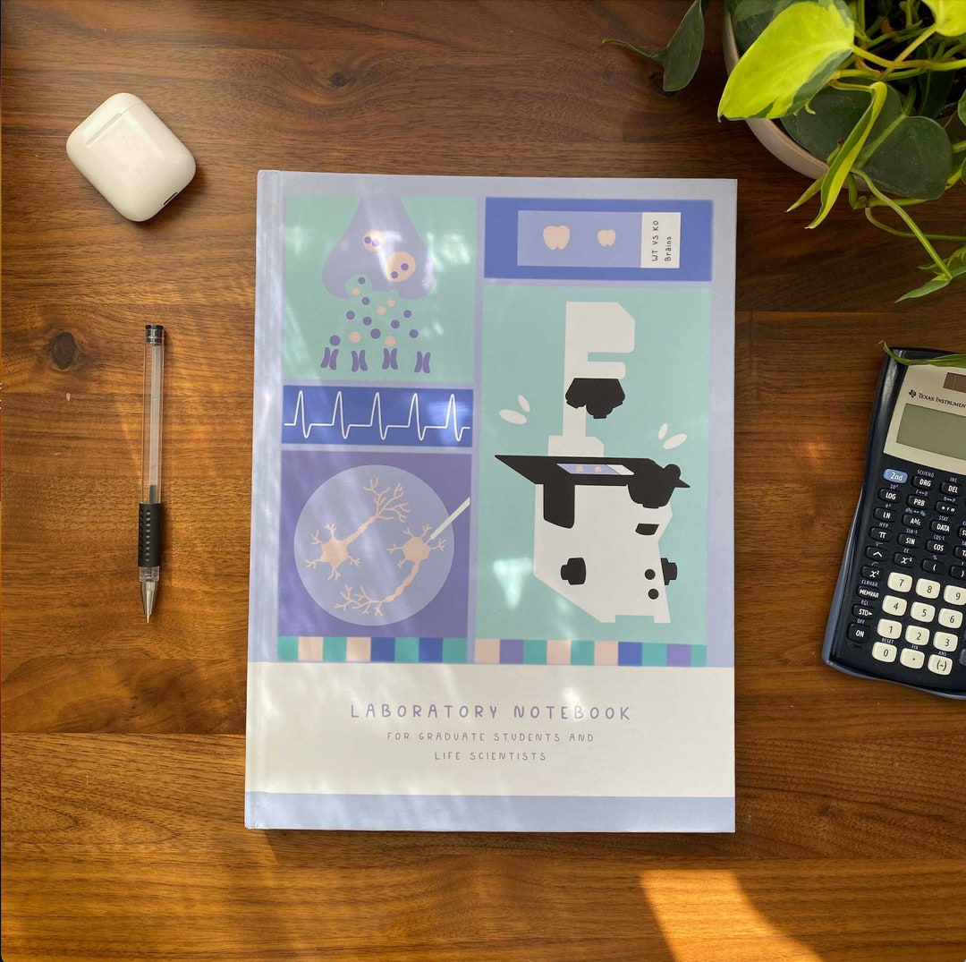 Neuroscience Laboratory Notebook Cute Lab Book for Research Laboratory ...