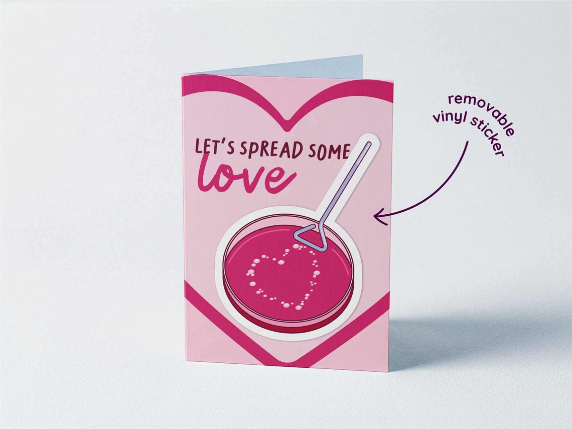 STEM Valentine's Day Cards + Sticker Bundles | Cute Science-themed ...