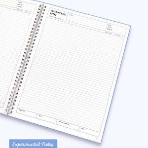 Molecular Biology Laboratory Notebook (spiral) - Etsy