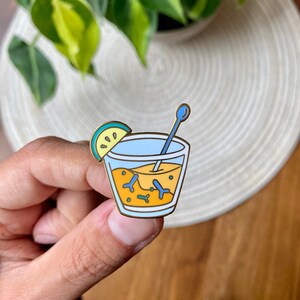 Antibody Cocktail Science Enamel Pin | Cute Immunology Pin for ...
