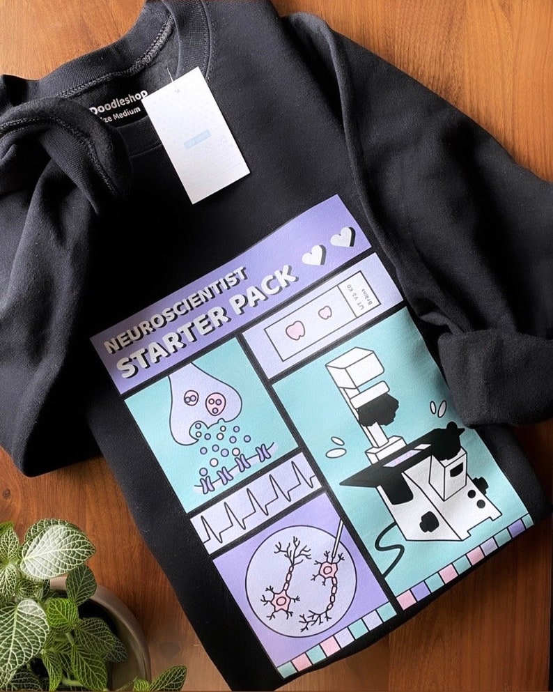 Neuroscientist Starter Pack Crewneck Sweatshirt | Gift for ...