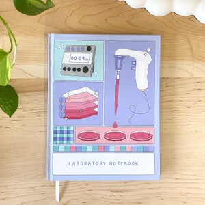 Cellular Biology Laboratory Notebook Cute Gift for Cell Biologist, Phd ...