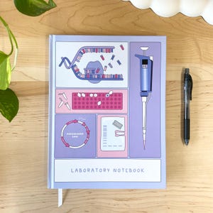 Molecular Biology Laboratory Notebook | Gift for Molecular Biologist ...