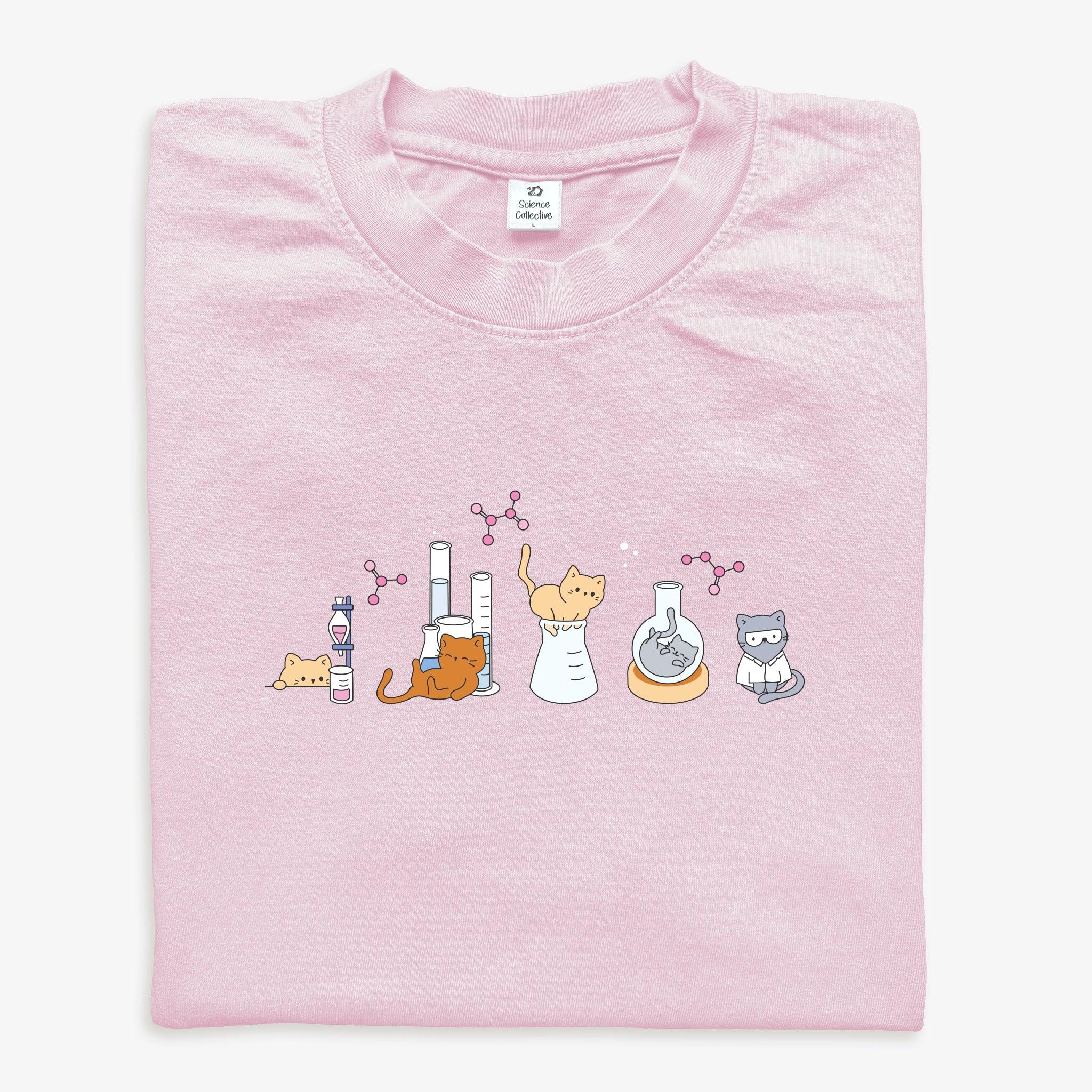 Chemistry Cats T-shirt | Gift for Chemist, Chemistry Teacher, Cat Lover ...